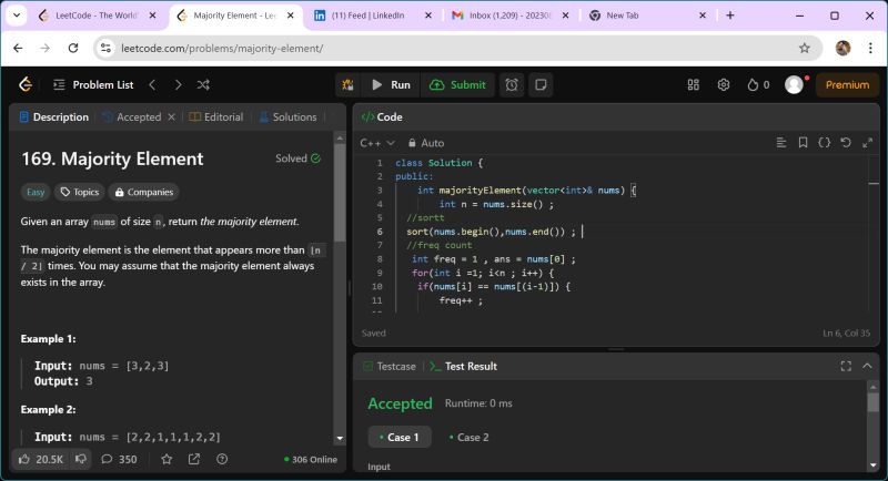#dsa #arrays #codingjourney #100daysofcode #learning | Sahil Sharma #dsa #arrays #codingjourney #100daysofcode #learning | Sahil Sharma