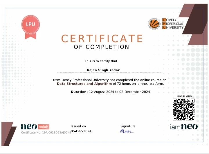 Rajan Singh Yadav on LinkedIn: #dsa #coding #problemsolving # ... Rajan Singh Yadav on LinkedIn: #dsa #coding #problemsolving # ...
