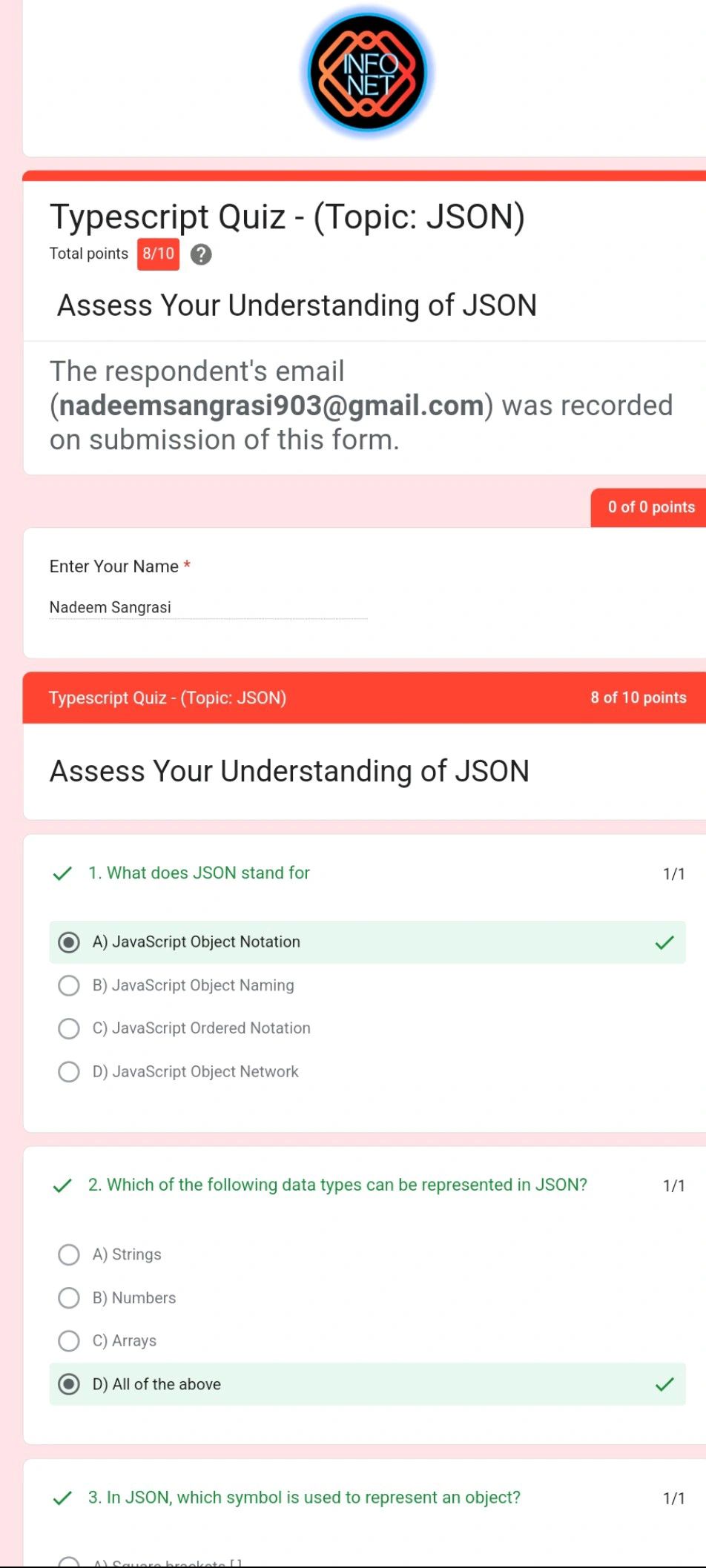 Nadeem Khan on LinkedIn: Just finished a Typescript JSON understanding ... Nadeem Khan on LinkedIn: Just finished a Typescript JSON understanding ...