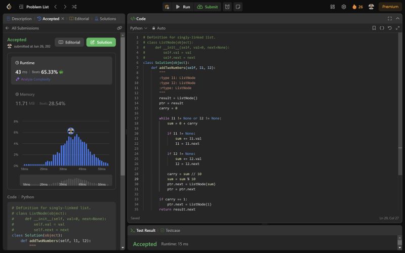 Mohit Kumhar on LinkedIn: #100daysofleetcode #leetcode #programming # ... Mohit Kumhar on LinkedIn: #100daysofleetcode #leetcode #programming # ...