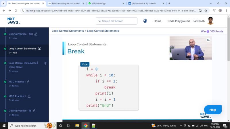 Santhosh K R on LinkedIn: #day1 #30daysofcode #ccbp #nxtwave #fullstack ... Santhosh K R on LinkedIn: #day1 #30daysofcode #ccbp #nxtwave #fullstack ...