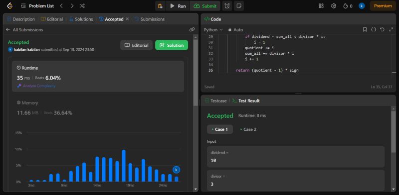 Kabilan V on LinkedIn: #100daysofcode #leetcode #pythonprogramming # ... Kabilan V on LinkedIn: #100daysofcode #leetcode #pythonprogramming # ...
