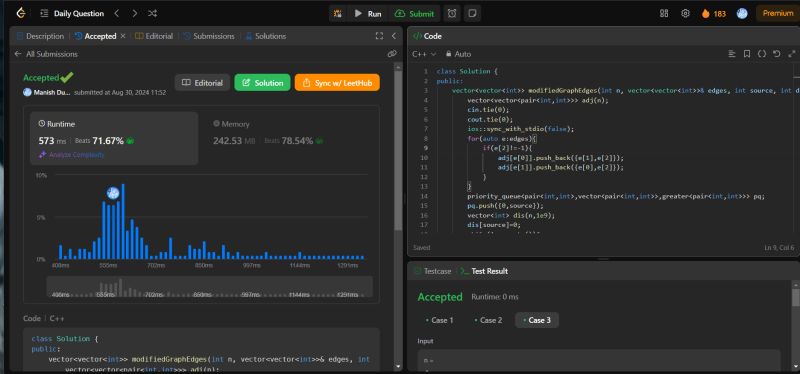 Manish Dutt S on LinkedIn: #dailyleetcodechallenge #leetcode # ... Manish Dutt S on LinkedIn: #dailyleetcodechallenge #leetcode # ...