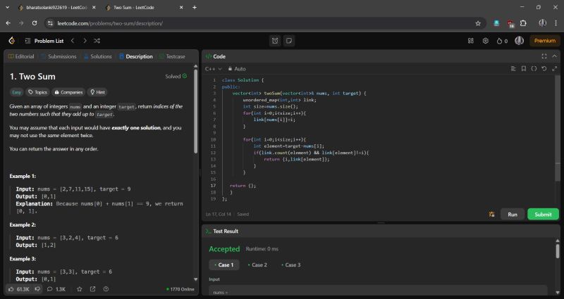 #leetcode #100daysofcode #codingjourney #dsa #problemsolving… | BHARAT ... #leetcode #100daysofcode #codingjourney #dsa #problemsolving… | BHARAT ...