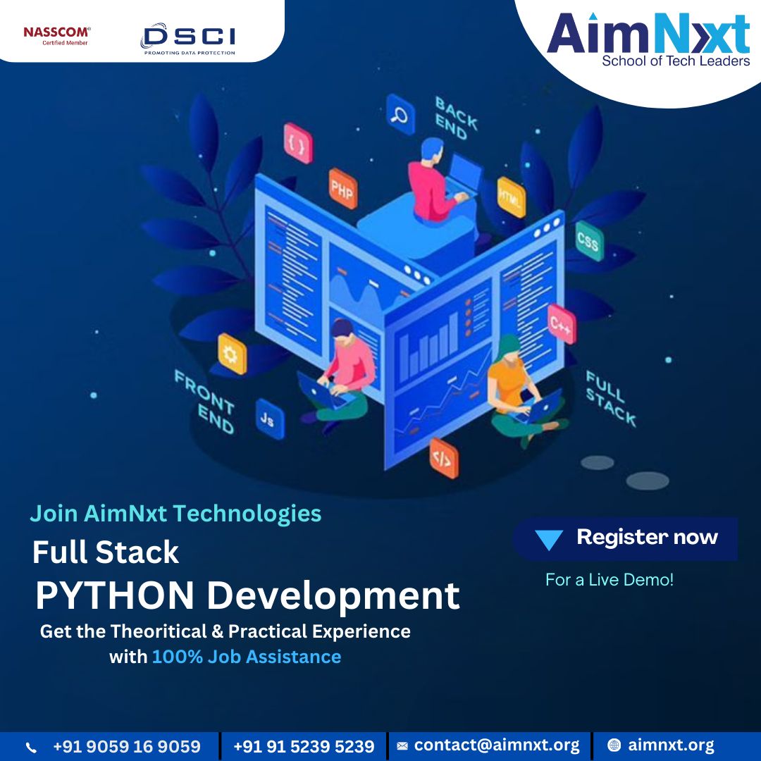 Learn Python with AimNXT's course | AimNxt EdTech posted on the topic ... Learn Python with AimNXT's course | AimNxt EdTech posted on the topic ...