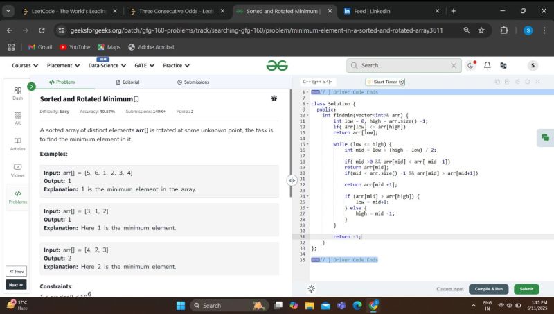 #160daysofcode #gfg160 #geekstreak2025 #codingchallenge #dsa # ... #160daysofcode #gfg160 #geekstreak2025 #codingchallenge #dsa # ...
