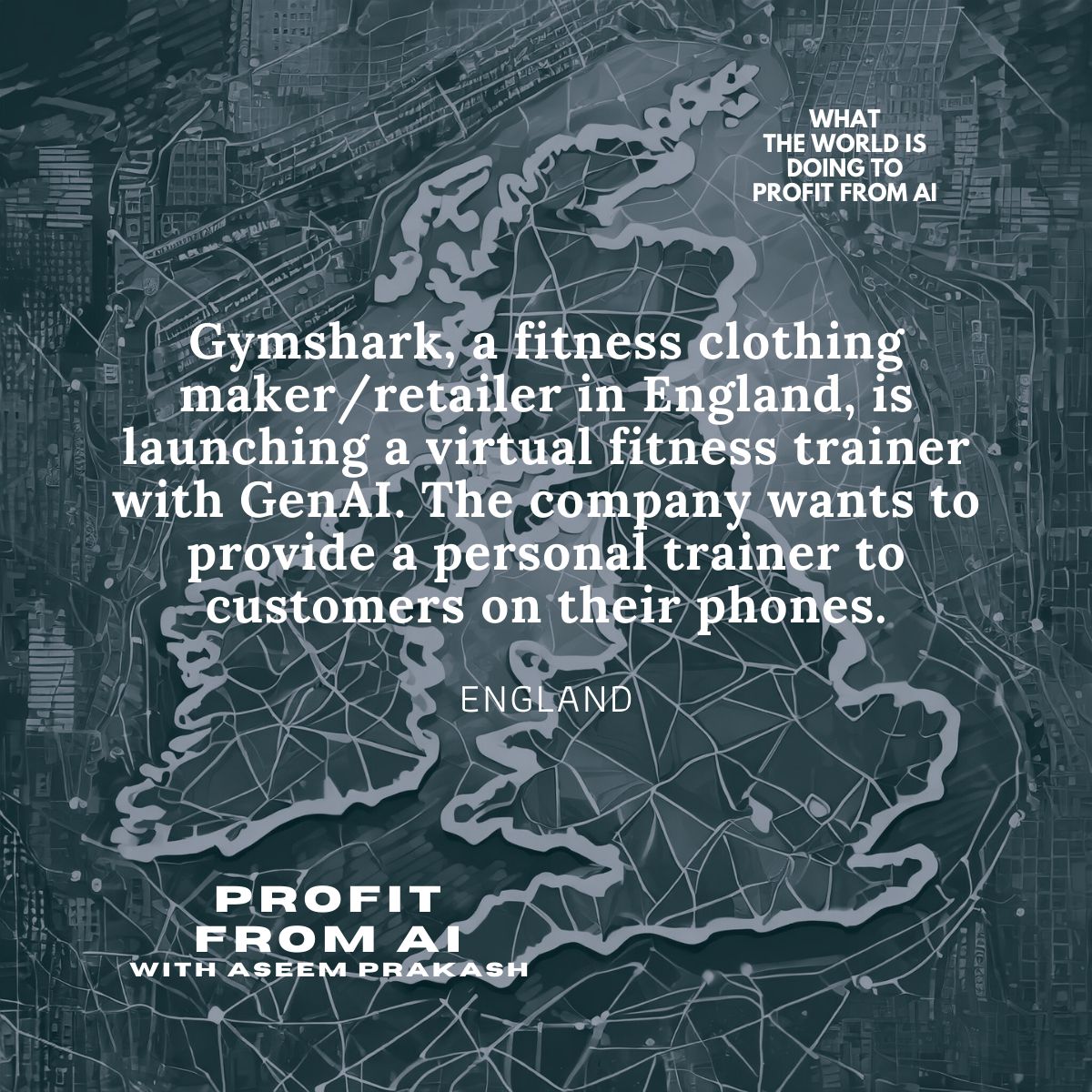 Aseem Prakash on LinkedIn: #genai #profitfromai #england Aseem Prakash on LinkedIn: #genai #profitfromai #england