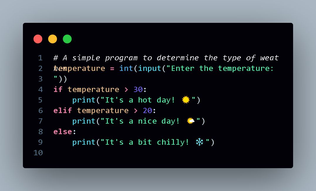 Aayush Balami on LinkedIn: #python #learningpython #ifelse # ... Aayush Balami on LinkedIn: #python #learningpython #ifelse # ...