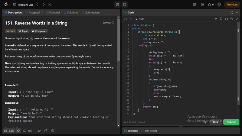 How I solved a Leetcode problem with C++ | Ayush . posted on the topic ... How I solved a Leetcode problem with C++ | Ayush . posted on the topic ...