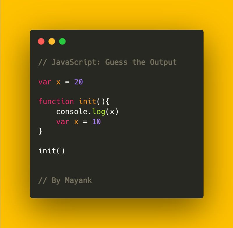 mayank ⚡️ on LinkedIn: #js #javascript #typescript #code #coding #coder ... mayank ⚡️ on LinkedIn: #js #javascript #typescript #code #coding #coder ...