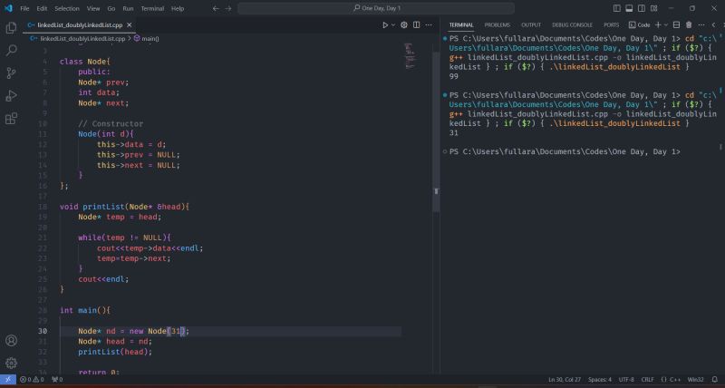 #365daysofcode #dsa #codechallenge #linkedlist #codingjourney | Neeraj ... #365daysofcode #dsa #codechallenge #linkedlist #codingjourney | Neeraj ...