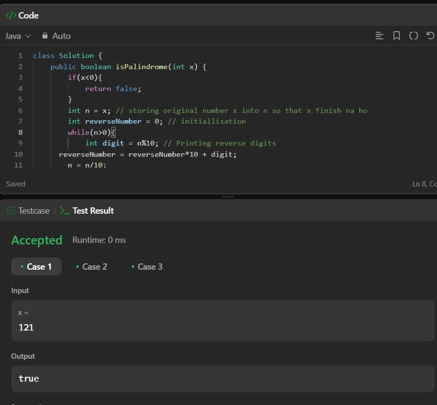 Mehak Jain on LinkedIn: #100daysofcode #java #leetcode Mehak Jain on LinkedIn: #100daysofcode #java #leetcode