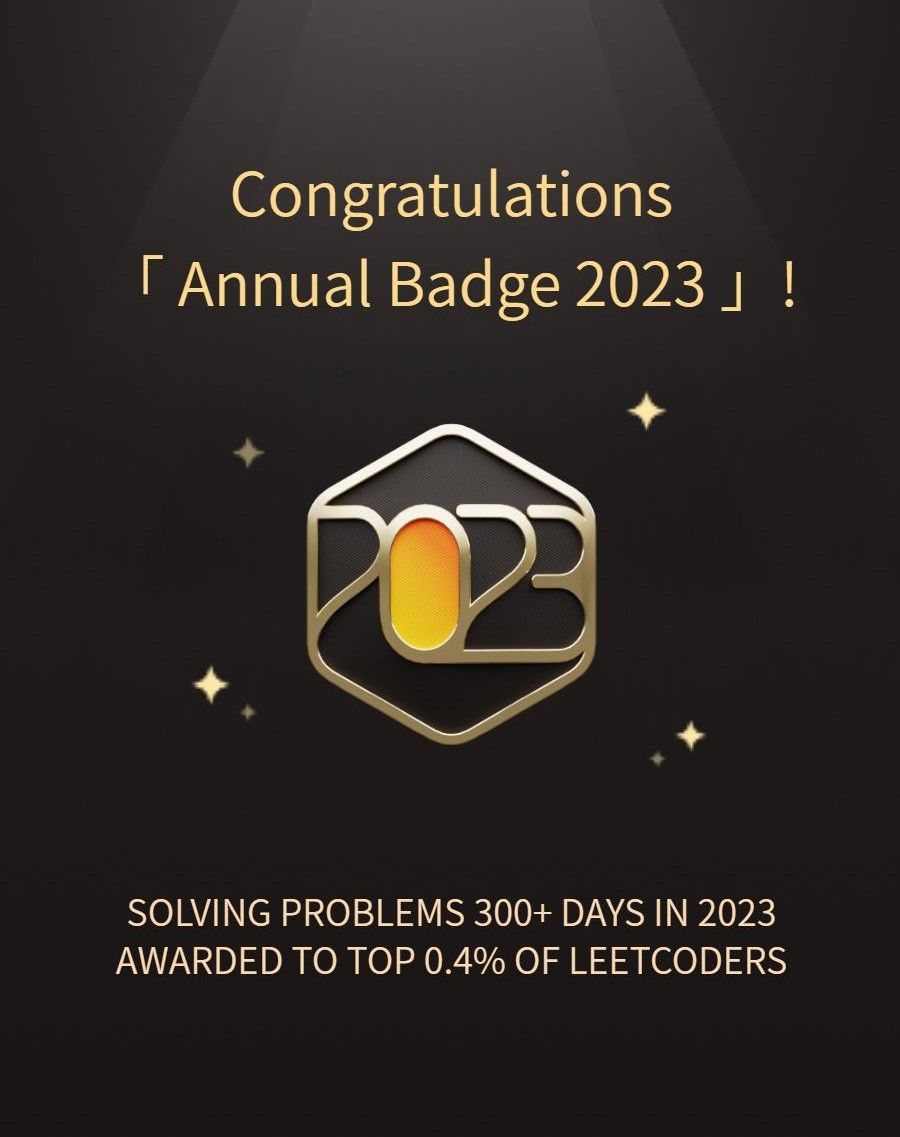 Celebrating 300 days of LeetCode | Ayan Sarkar posted on the topic ... Celebrating 300 days of LeetCode | Ayan Sarkar posted on the topic ...