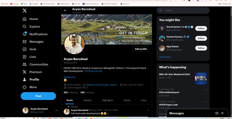Aryan Barodwal on LinkedIn: #linkedin #twitter #networking #socialmedia ... Aryan Barodwal on LinkedIn: #linkedin #twitter #networking #socialmedia ...