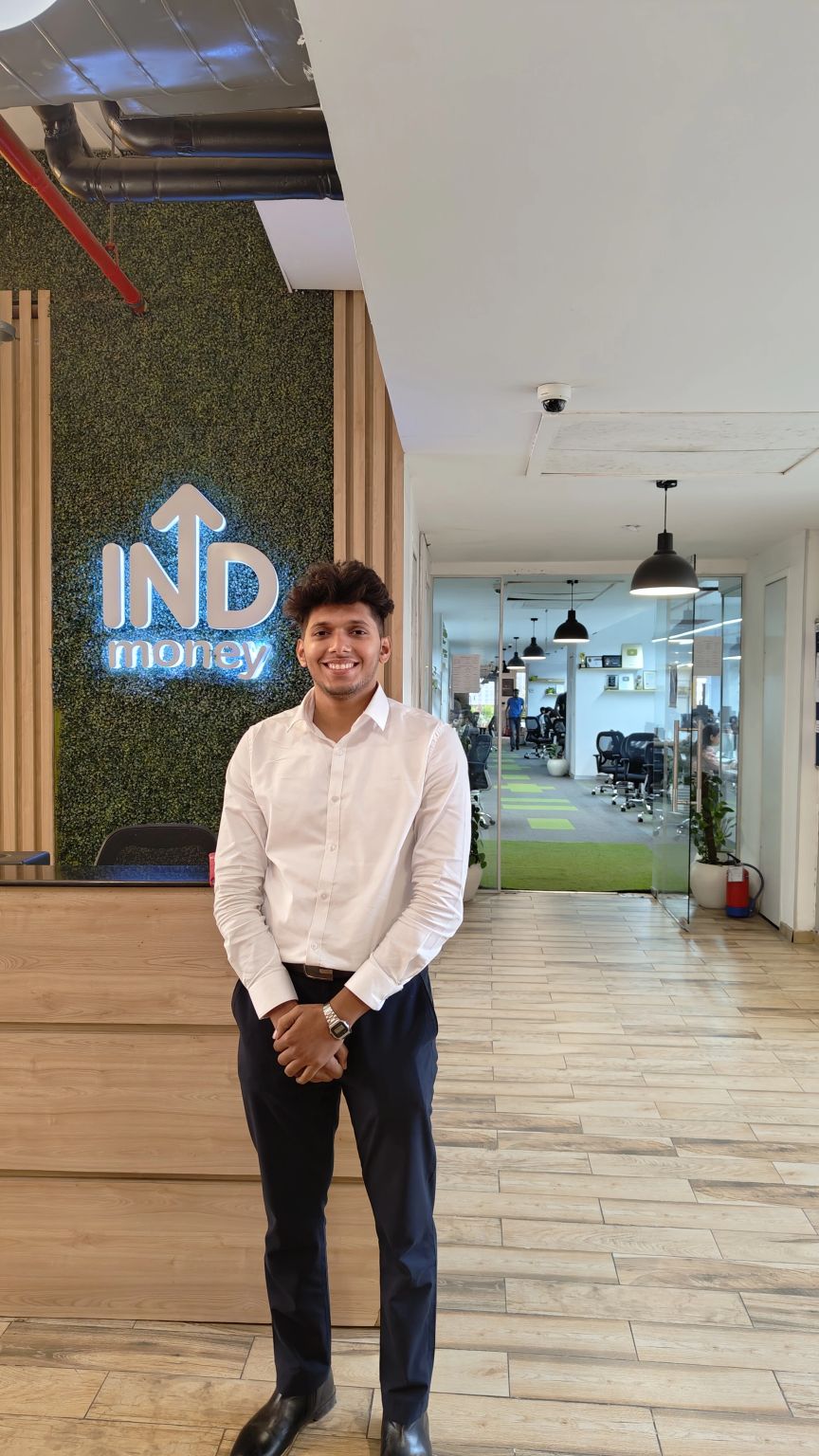 #internship #careergrowth #jims #indmoney | Aditya Pawar | 30 comments #internship #careergrowth #jims #indmoney | Aditya Pawar | 30 comments