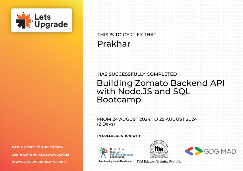 Prakhar Gupta on LinkedIn: #learning #nodejs #sql #backenddevelopment # ... Prakhar Gupta on LinkedIn: #learning #nodejs #sql #backenddevelopment # ...