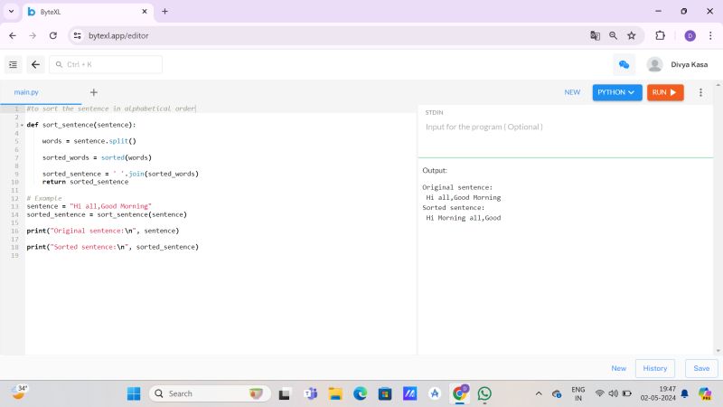 Divya Kasa on LinkedIn: #python #codingchallenge #algorithms # ... Divya Kasa on LinkedIn: #python #codingchallenge #algorithms # ...