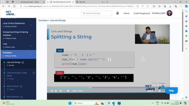 Dhanalaxmi Kondra on LinkedIn: #python #ccbp #nxtwave #list #datastructure Dhanalaxmi Kondra on LinkedIn: #python #ccbp #nxtwave #list #datastructure