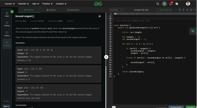Mohammad Saad Aslam on LinkedIn: #geekstreak2024 #codingchallenge #dsa ... Mohammad Saad Aslam on LinkedIn: #geekstreak2024 #codingchallenge #dsa ...