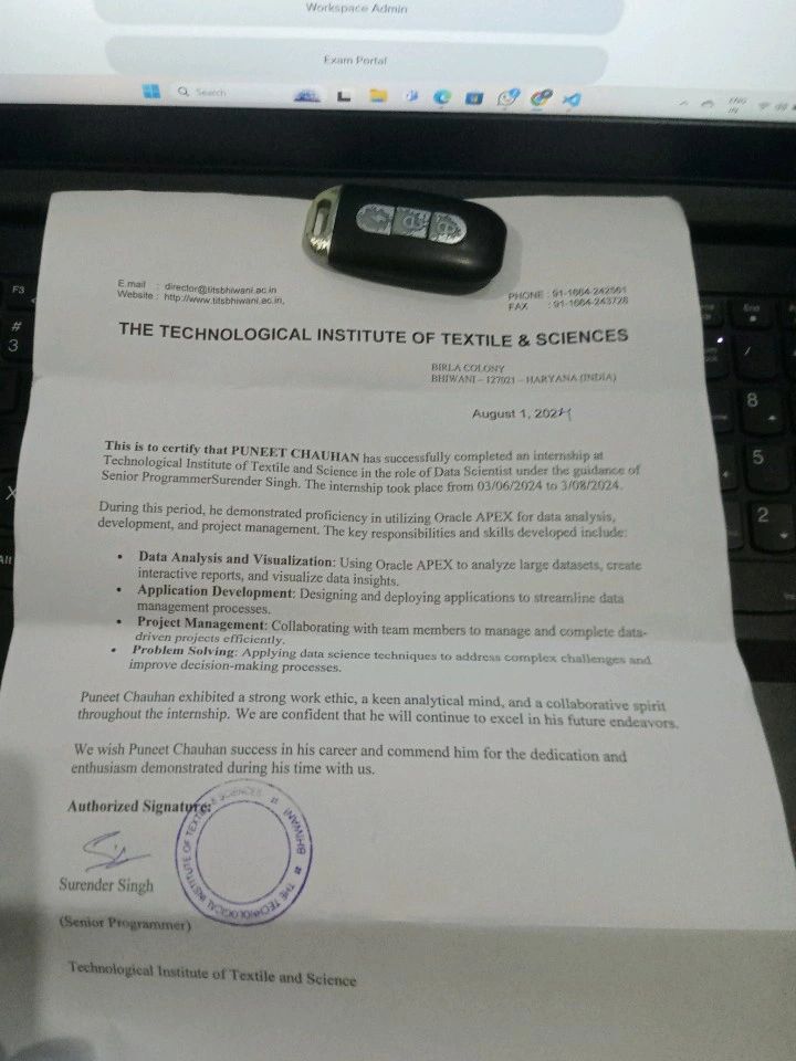 Puneet chauhan on LinkedIn: #internshipcompletion # ... Puneet chauhan on LinkedIn: #internshipcompletion # ...