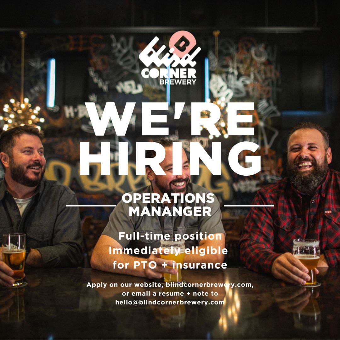 Blind Corner Brewery on LinkedIn: UPDATE: We are no longer accepting ... Blind Corner Brewery on LinkedIn: UPDATE: We are no longer accepting ...