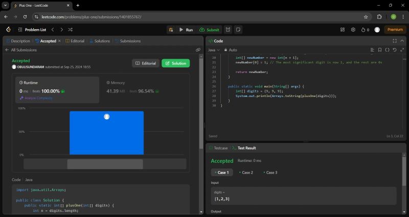 OBULISUNDARAM O on LinkedIn: #day12 #leetcode #codingjourney #java # ... OBULISUNDARAM O on LinkedIn: #day12 #leetcode #codingjourney #java # ...