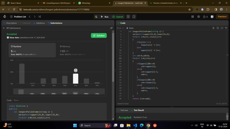 Nesar Alam on LinkedIn: #100daysofcodechallenge #problemsolving # ... Nesar Alam on LinkedIn: #100daysofcodechallenge #problemsolving # ...