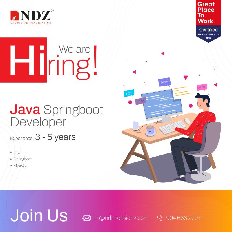DIVYA GEORGE on LinkedIn: #hiring #java #developer DIVYA GEORGE on LinkedIn: #hiring #java #developer