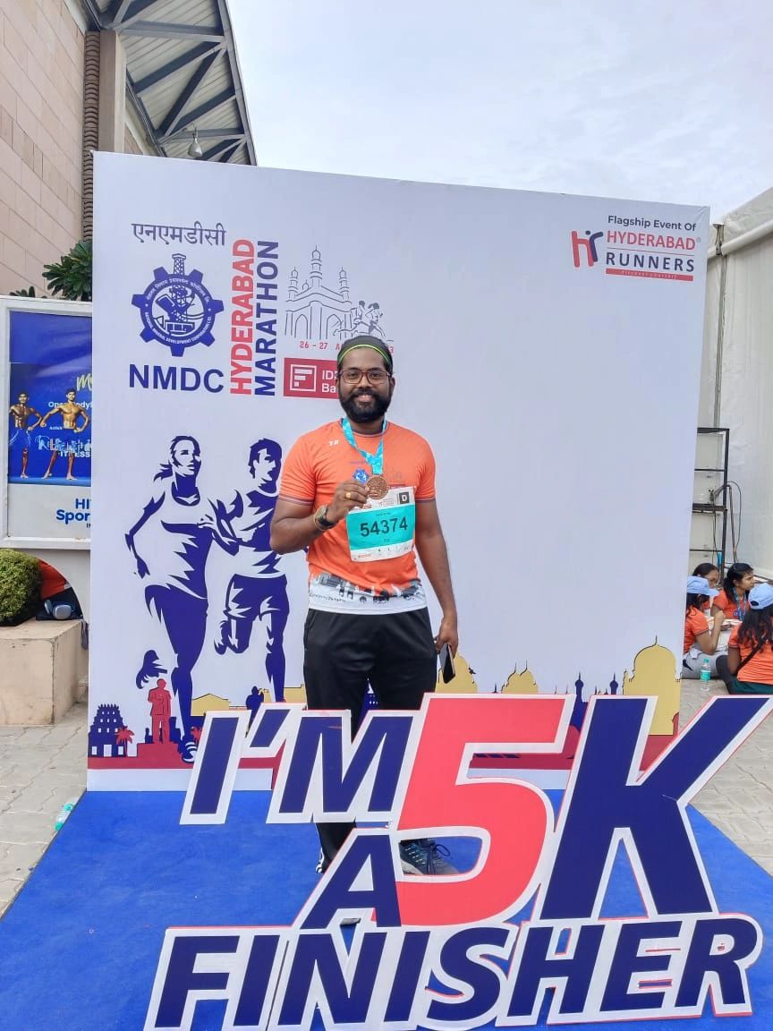 Mandula Raghu vamshi on LinkedIn: #5kmarathonhyderabad Mandula Raghu vamshi on LinkedIn: #5kmarathonhyderabad