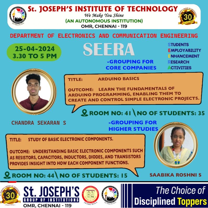 Saabika Roshni on LinkedIn: #seera #electronicseducation Saabika Roshni on LinkedIn: #seera #electronicseducation