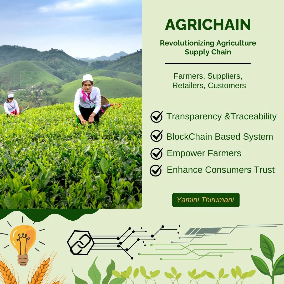 Yamini Thirumani on LinkedIn: #blockchain #agritech #innovation # ... Yamini Thirumani on LinkedIn: #blockchain #agritech #innovation # ...