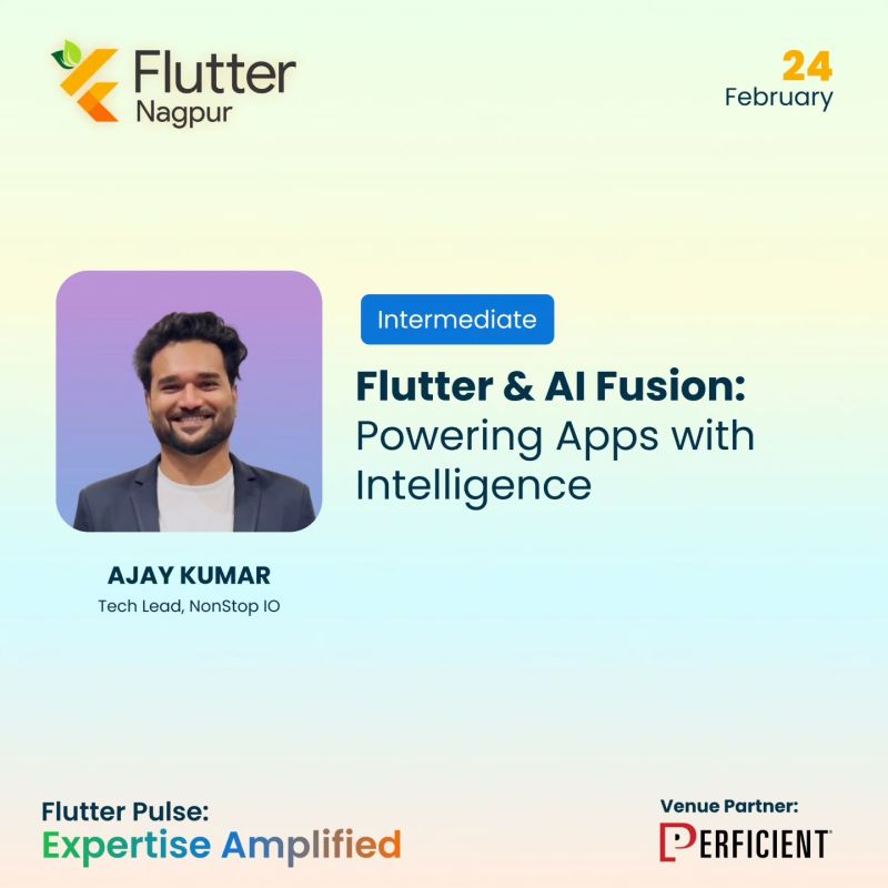 Flutter Nagpur on LinkedIn: #learnfromexperts #flutterpulse #flutter Flutter Nagpur on LinkedIn: #learnfromexperts #flutterpulse #flutter