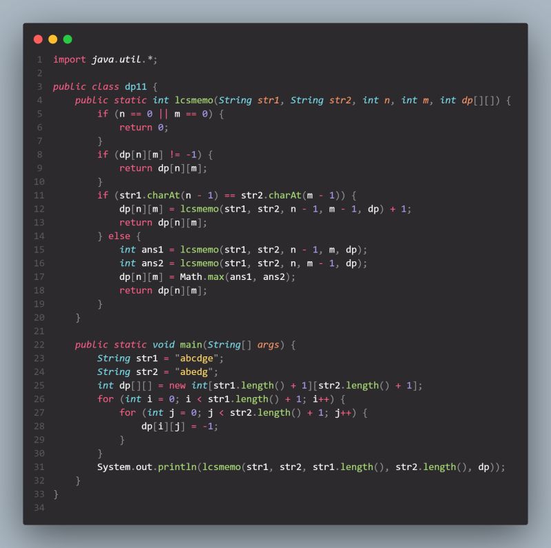 #dynamicprogramming #lcs #java #codinginterview #tech | Arsalan Muteeb Mir #dynamicprogramming #lcs #java #codinginterview #tech | Arsalan Muteeb Mir