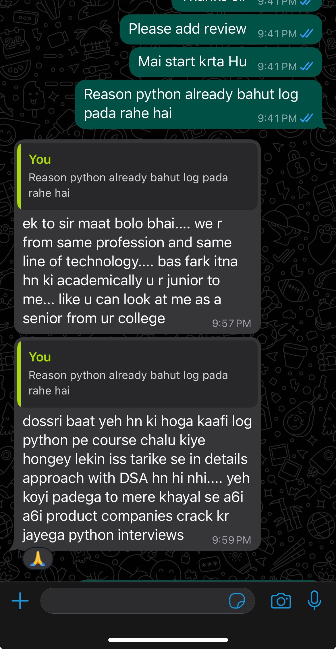 Sagar Prajapati on LinkedIn: #python #productcompanies #job Sagar Prajapati on LinkedIn: #python #productcompanies #job