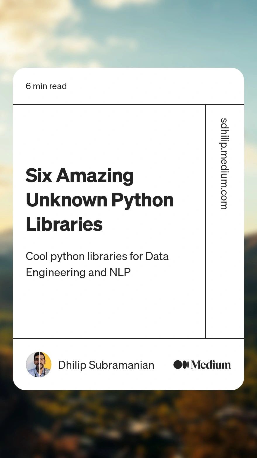 Antony Arevalo on LinkedIn: #python #programming #libraries Antony Arevalo on LinkedIn: #python #programming #libraries