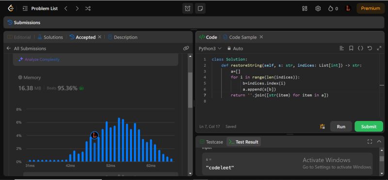 🚀 Day 26/50 of my LeetCode challenge is complete! | LINGESS RATHINAVEL 🚀 Day 26/50 of my LeetCode challenge is complete! | LINGESS RATHINAVEL