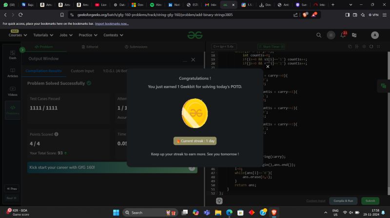 Antarikshya Dash on LinkedIn: #dsa #codingjourney #gfg160 #geekstreak2024 Antarikshya Dash on LinkedIn: #dsa #codingjourney #gfg160 #geekstreak2024