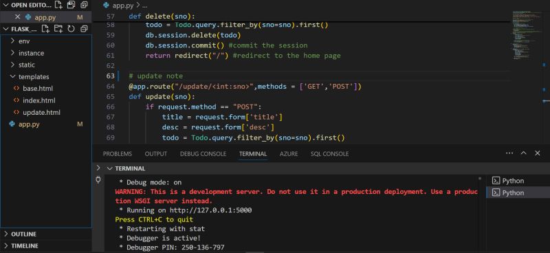 Abhishek Patel on LinkedIn: #flask #python #webdevelopment #sqlalchemy ... Abhishek Patel on LinkedIn: #flask #python #webdevelopment #sqlalchemy ...