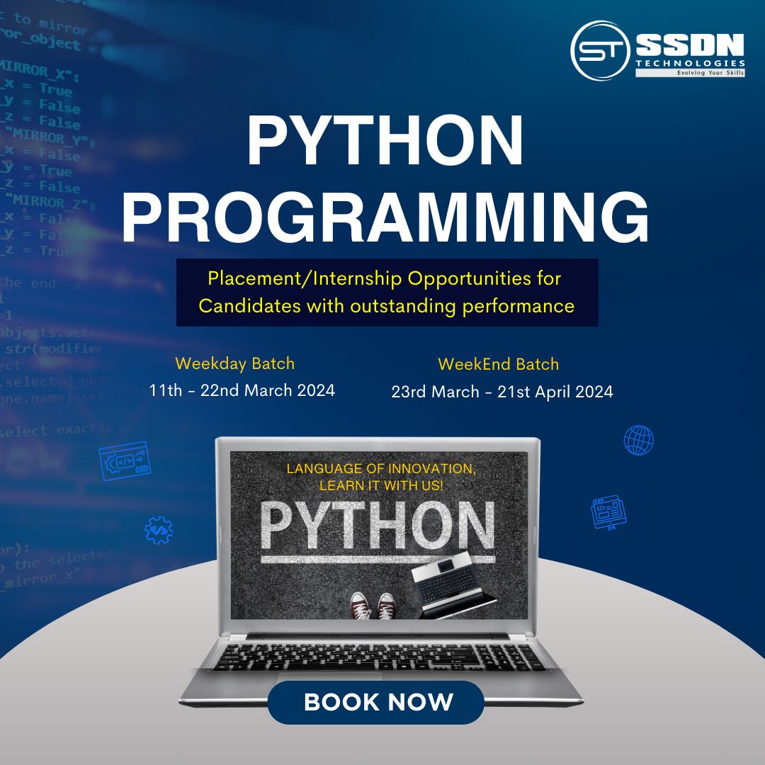 SSDN Technologies on LinkedIn: #pythonprogramming #codingexcellence # ... SSDN Technologies on LinkedIn: #pythonprogramming #codingexcellence # ...
