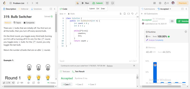 Suraj Gardi on LinkedIn: #100daysofcode #day15 #leetcode #math # ... Suraj Gardi on LinkedIn: #100daysofcode #day15 #leetcode #math # ...