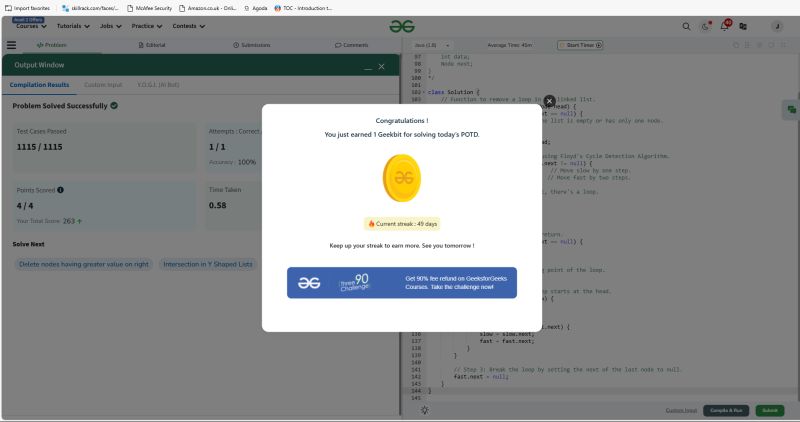 JOSHVA D on LinkedIn: #codingjourney #problemsolving #consistency # ... JOSHVA D on LinkedIn: #codingjourney #problemsolving #consistency # ...