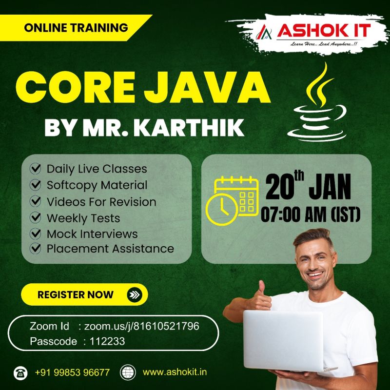 Ashok Bollepalli on LinkedIn: #corejava #javadeveloper #learnjava # ... Ashok Bollepalli on LinkedIn: #corejava #javadeveloper #learnjava # ...