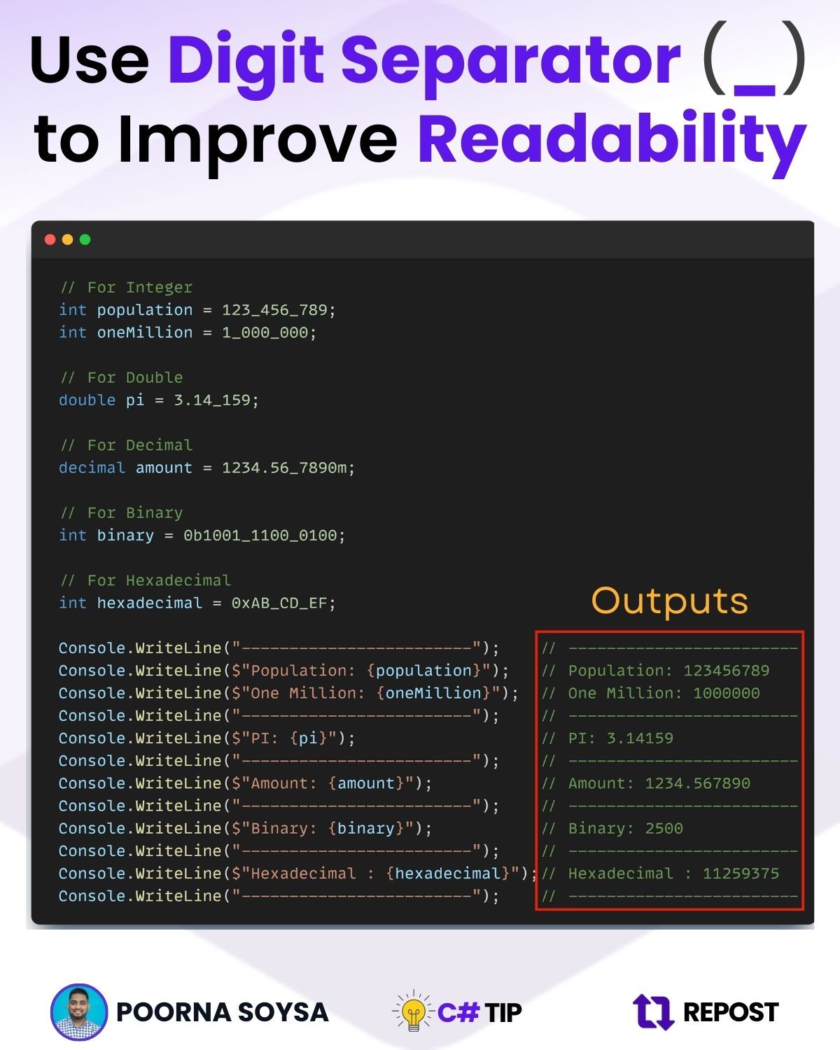 #csharp #dotnet #dotnetcore #cleancode #programming #aspnetcore ... #csharp #dotnet #dotnetcore #cleancode #programming #aspnetcore ...