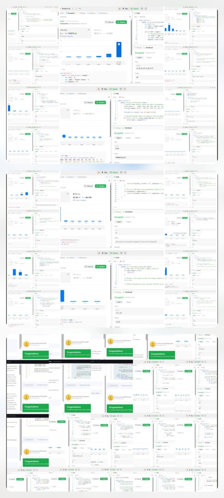 #java #hackerrank #leetcode #milestoneachieved #codingjourney # ... #java #hackerrank #leetcode #milestoneachieved #codingjourney # ...