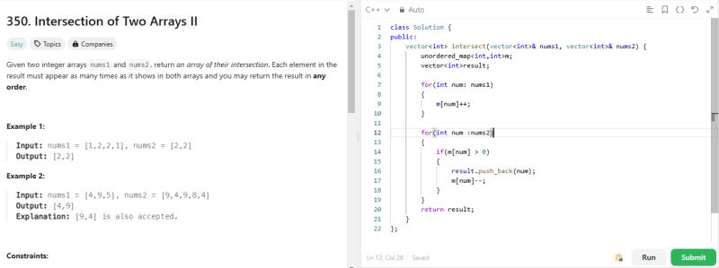 #leetcode #dsa #cplusplus #arrays #hashmap #problemsolving # ... #leetcode #dsa #cplusplus #arrays #hashmap #problemsolving # ...