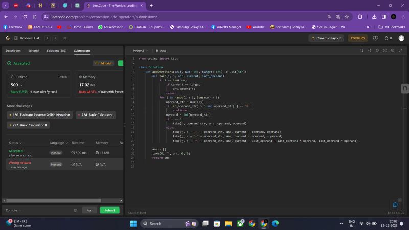 LeetCode solved a problem with operators | Lalit Negi posted on the ... LeetCode solved a problem with operators | Lalit Negi posted on the ...