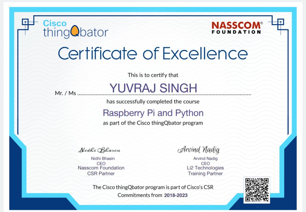 Yuvraj Singh on LinkedIn: #raspberrypi #python #iot #ciscothingqbator # ... Yuvraj Singh on LinkedIn: #raspberrypi #python #iot #ciscothingqbator # ...