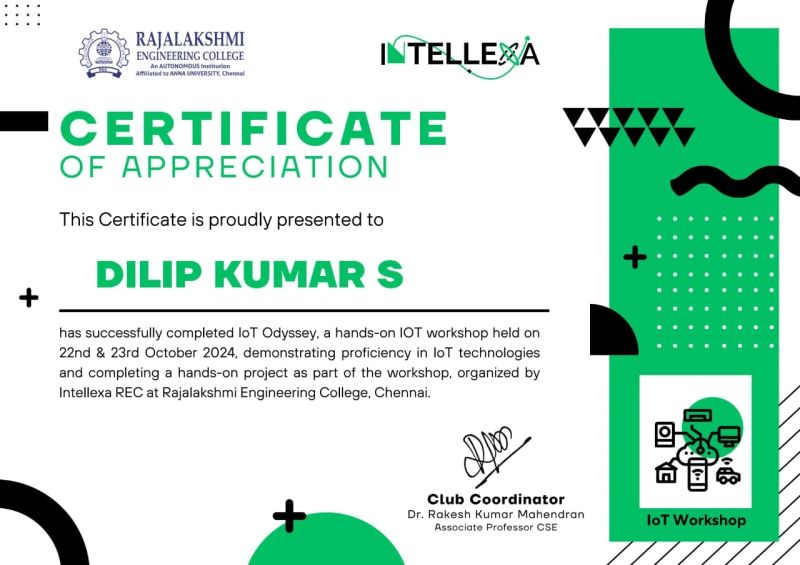 Dilip Kumar on LinkedIn: #iot #arduino #workshop #rec #intellexa # ... Dilip Kumar on LinkedIn: #iot #arduino #workshop #rec #intellexa # ...