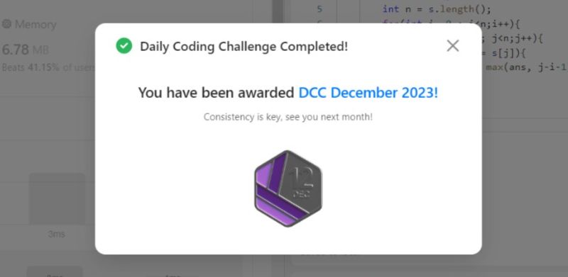 Rahul Jain on LinkedIn: #leetcode #codingchallenge #decemberbadge # ... Rahul Jain on LinkedIn: #leetcode #codingchallenge #decemberbadge # ...