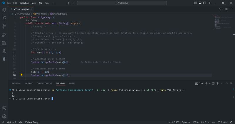 Pranav Shintre on LinkedIn: #java #learningjourney #programming # ... Pranav Shintre on LinkedIn: #java #learningjourney #programming # ...